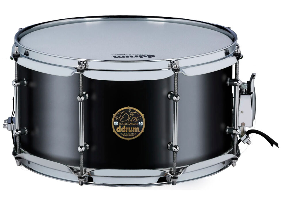 DIOS SERIES MAPLE 7X13 SATIN BLACK SNARE | ddrum